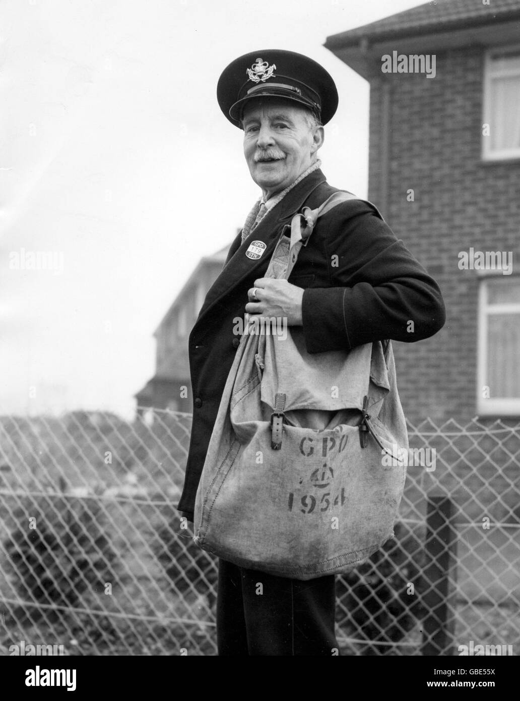 Postmen Black and White Stock Photos & Images - Alamy