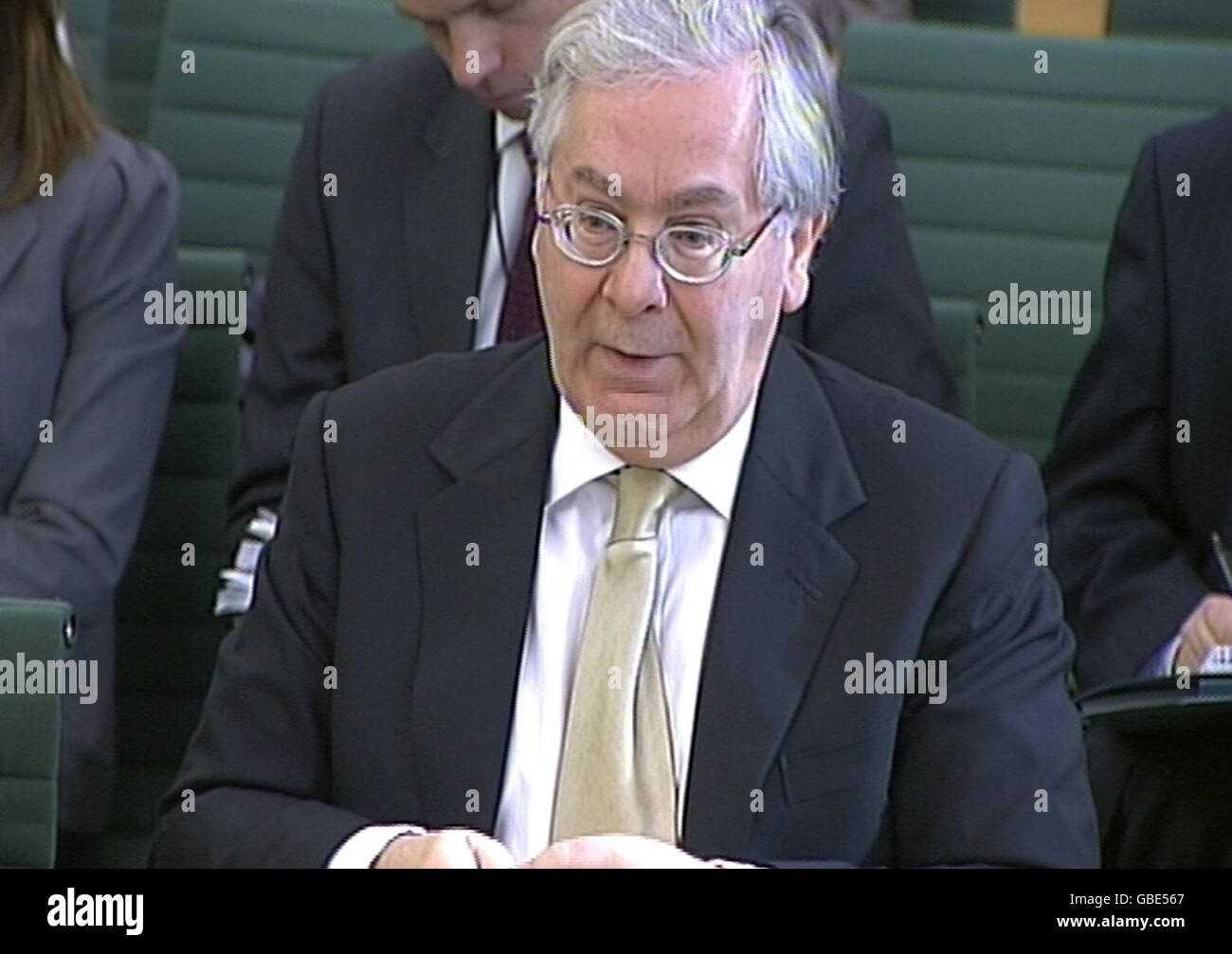Mervyn king treasury select committee hi-res stock photography and ...