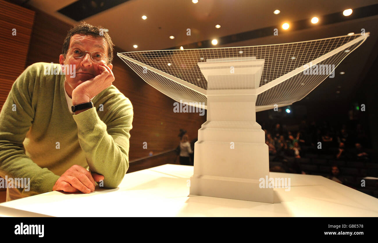Antony Gormley launches design for Trafalgar Square Stock Photo - Alamy