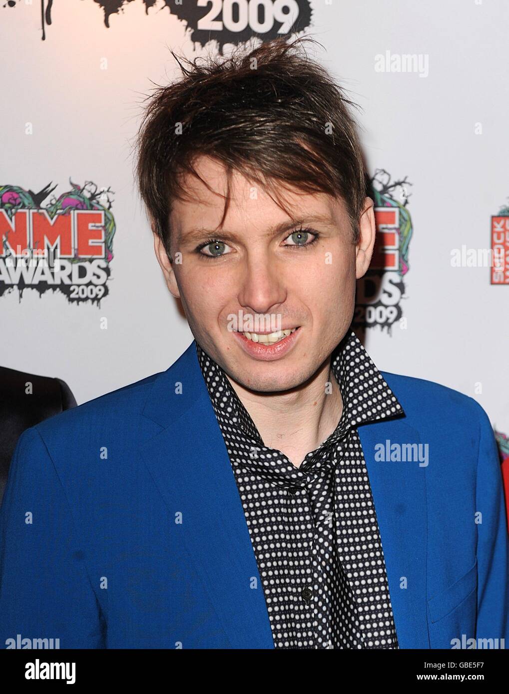 Alex Kapranos of Franz Ferdinand arriving for the Shockwaves NME Awards ...