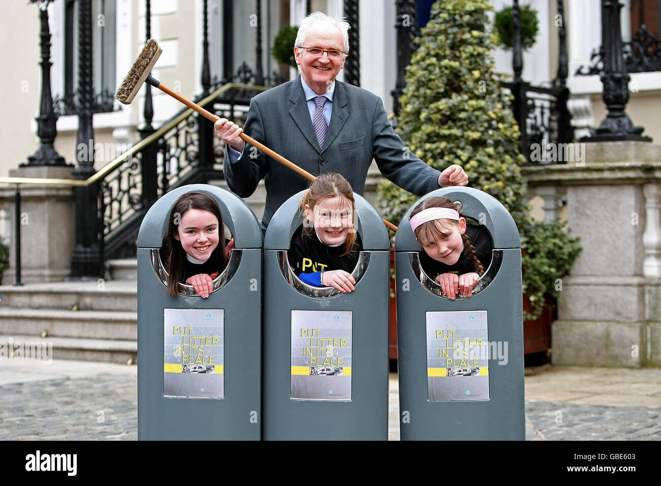 Anti-litter awareness drive Stock Photo - Alamy