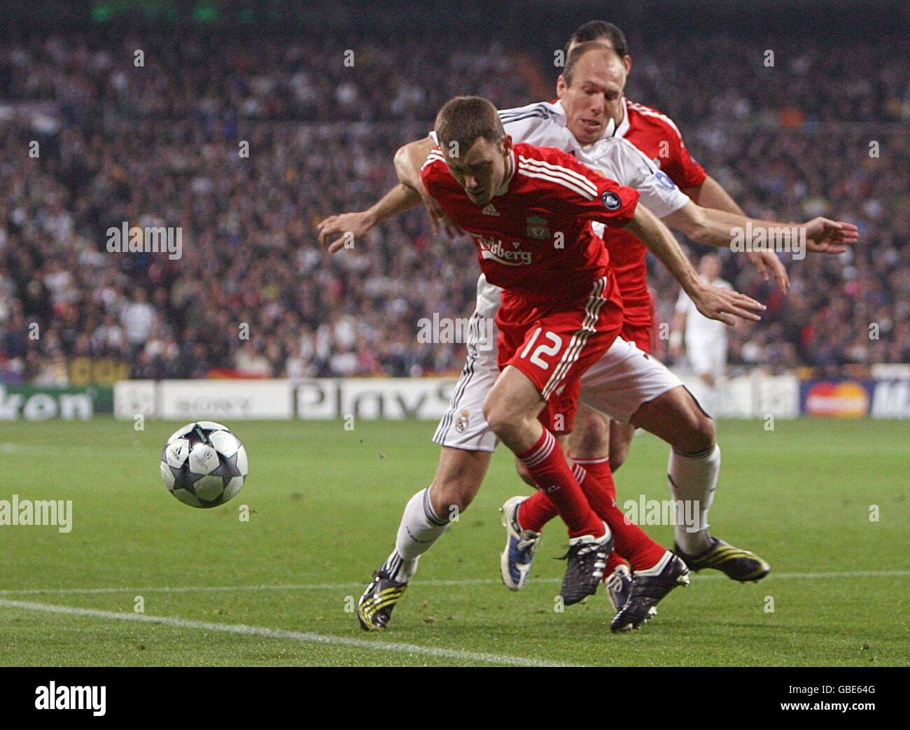 Soccer - UEFA Champions League - First Knockout Round - First Leg ...