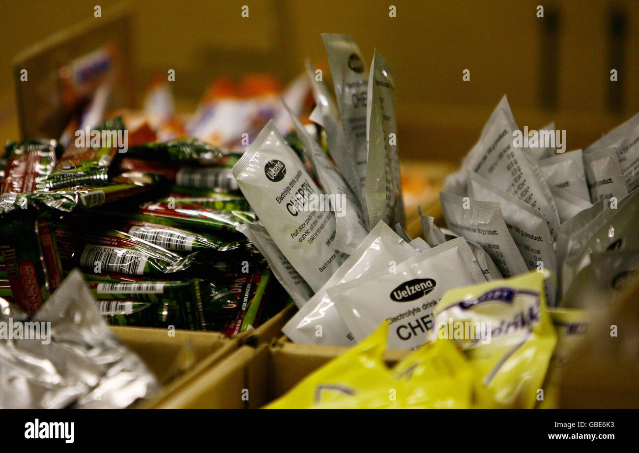 Examples of foods being packed at Vestry Foods UK in Kent, which will ...