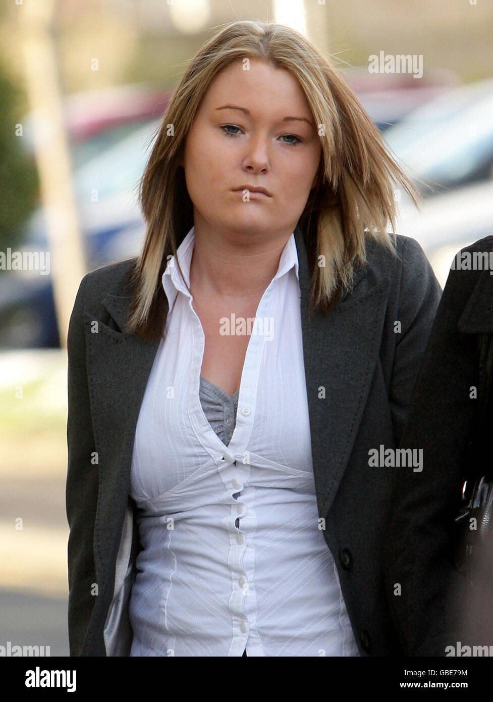 Kayleigh Ann Goodwin, 18, arrives at Burnley Crown Court where she was ...