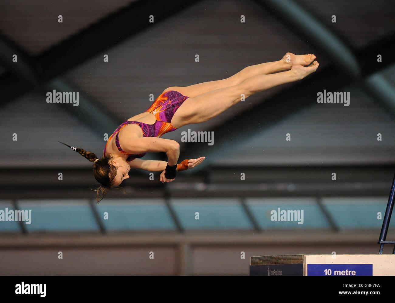 Diving - British Diving Championships 2009 - Ponds Forge Stock Photo ...