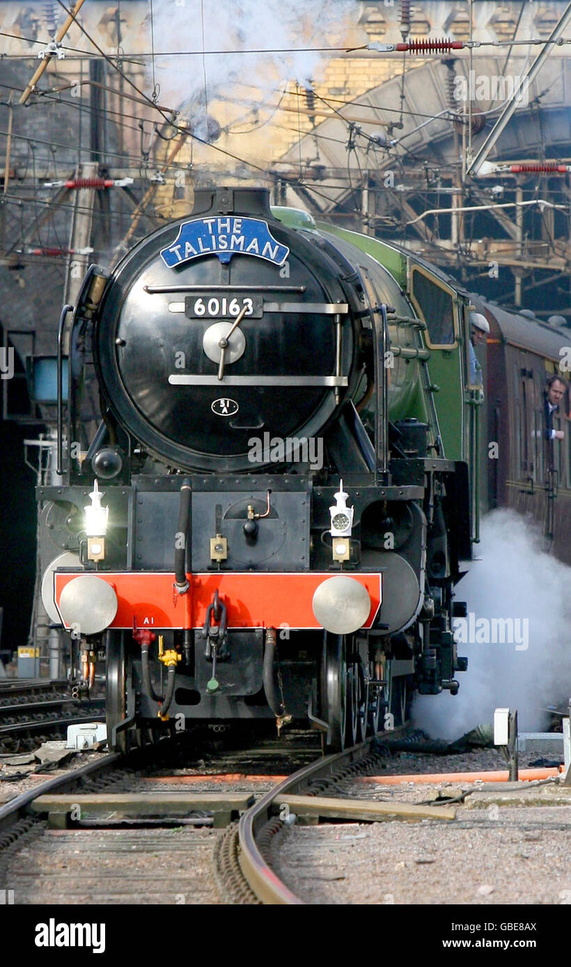 Tornado Steam Locomotive Stock Photo - Alamy