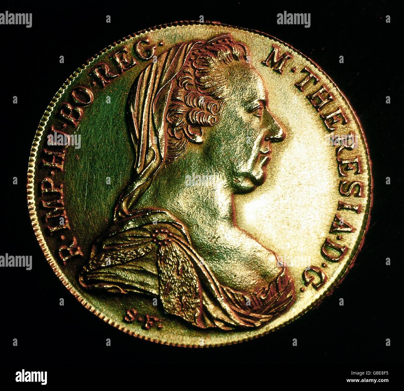 money / finance, coins, Austria-Hungary, Maria Theresia thaler, gold ...