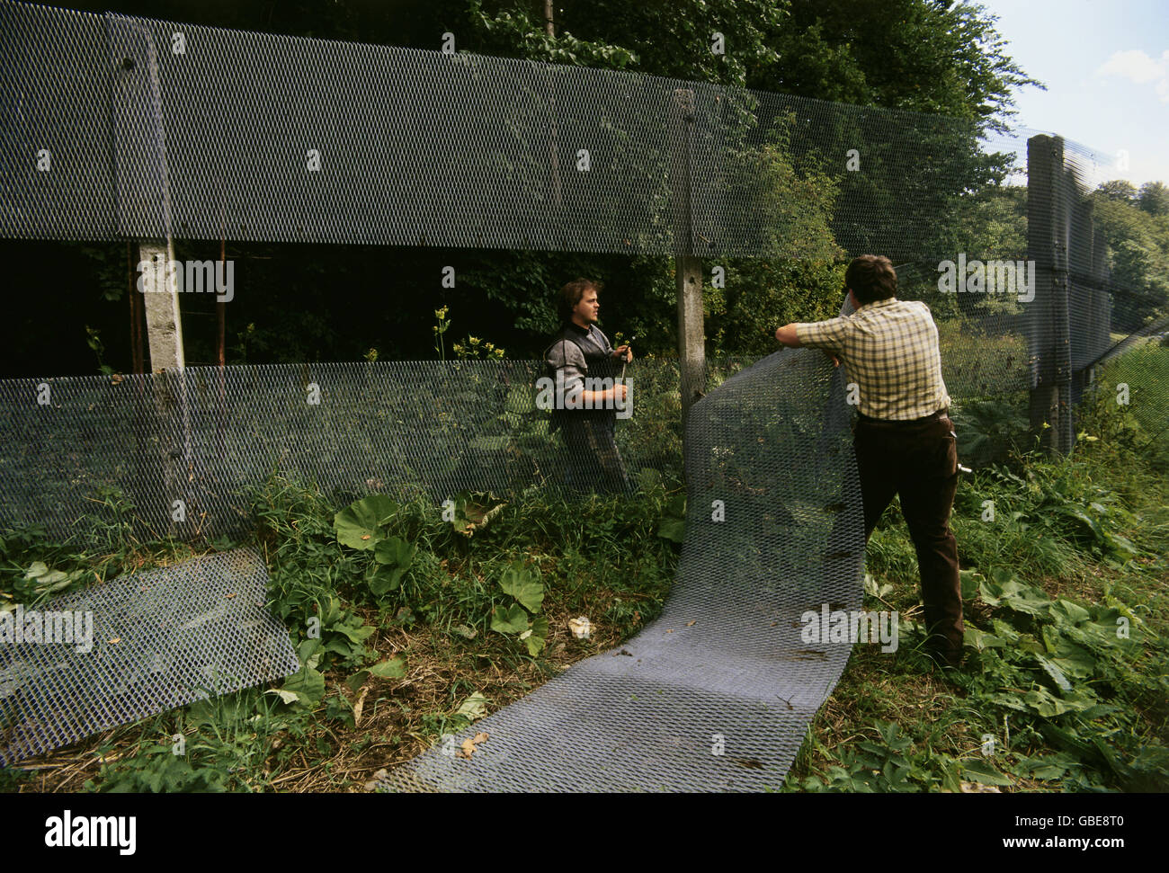 East germany border fence hi-res stock photography and images - Alamy
