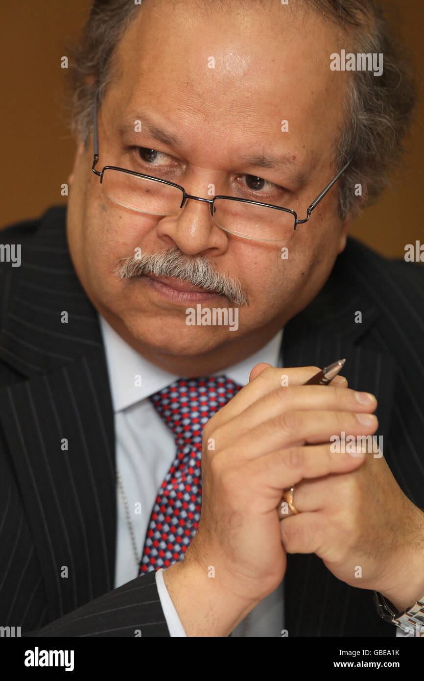 Network Rail's Rashid Wahidi during the press conference at the ...