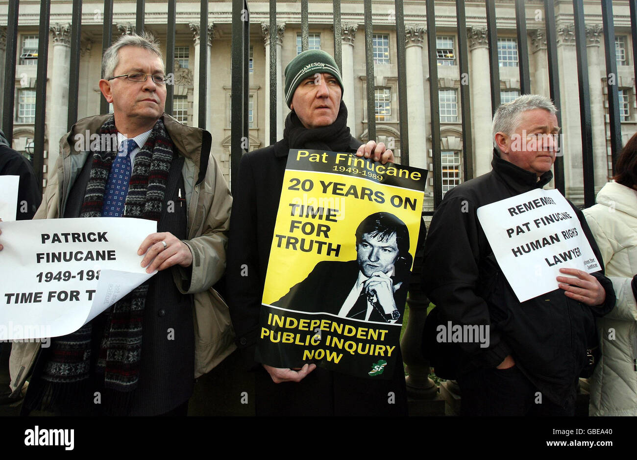 Pat Finucane inquiry Stock Photo - Alamy