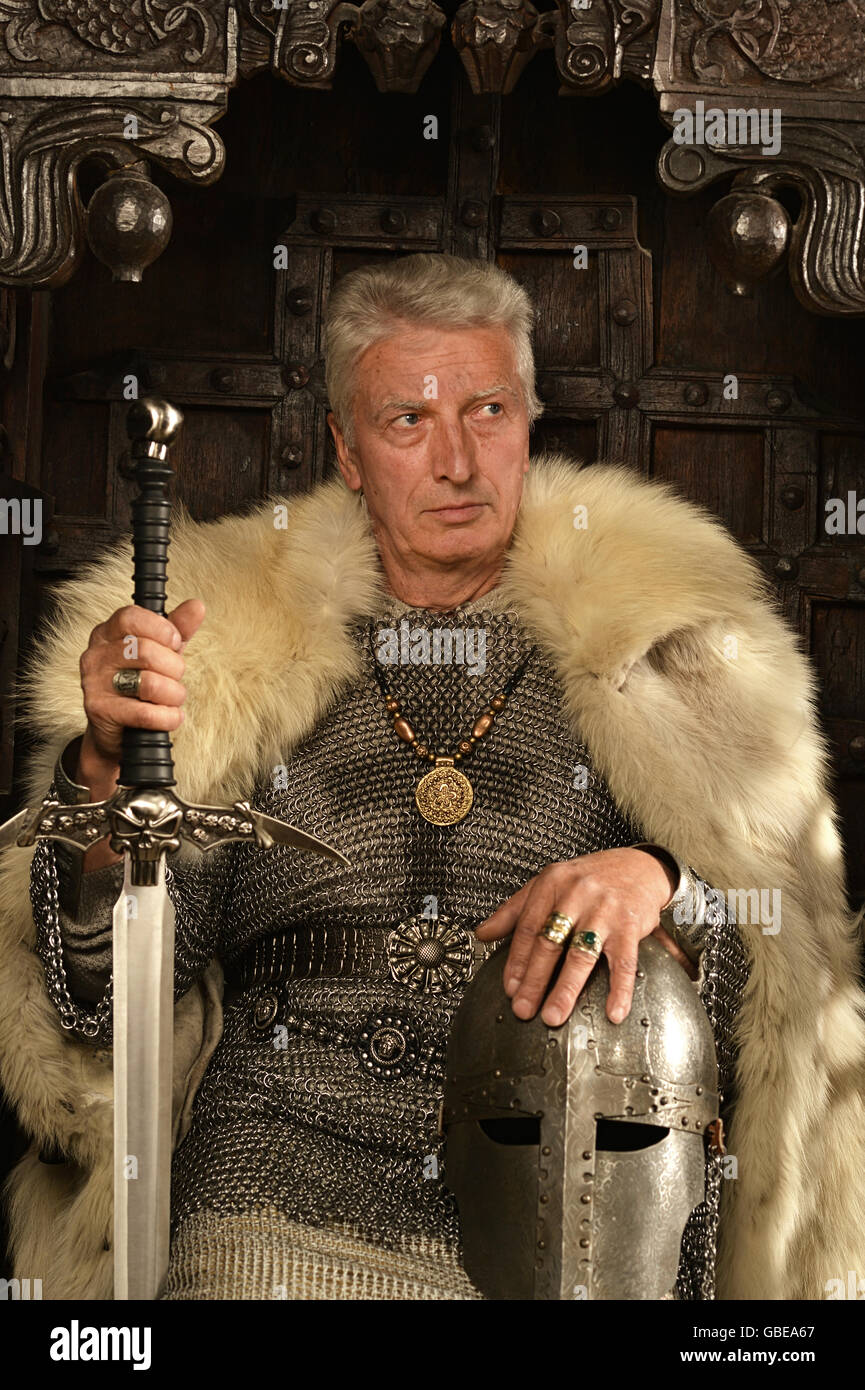 Medieval rage warrior hi-res stock photography and images - Alamy