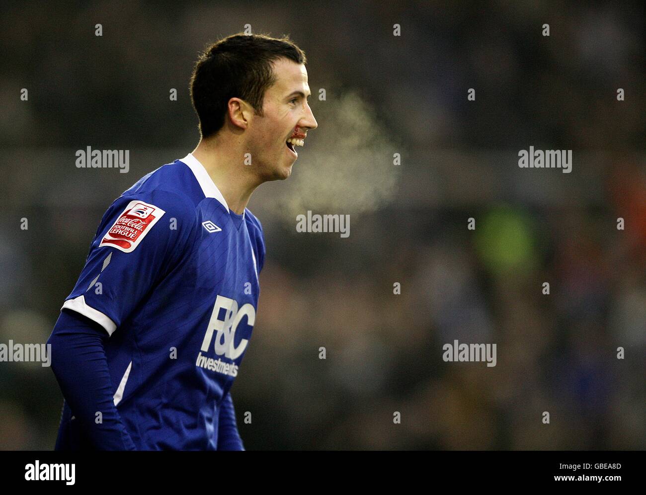 Soccer football blood bleeding hi-res stock photography and images - Alamy