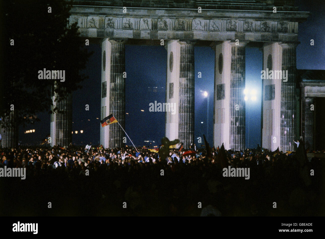 geography / travel, Germany, reunification, 3.10.1990, celebration in ...