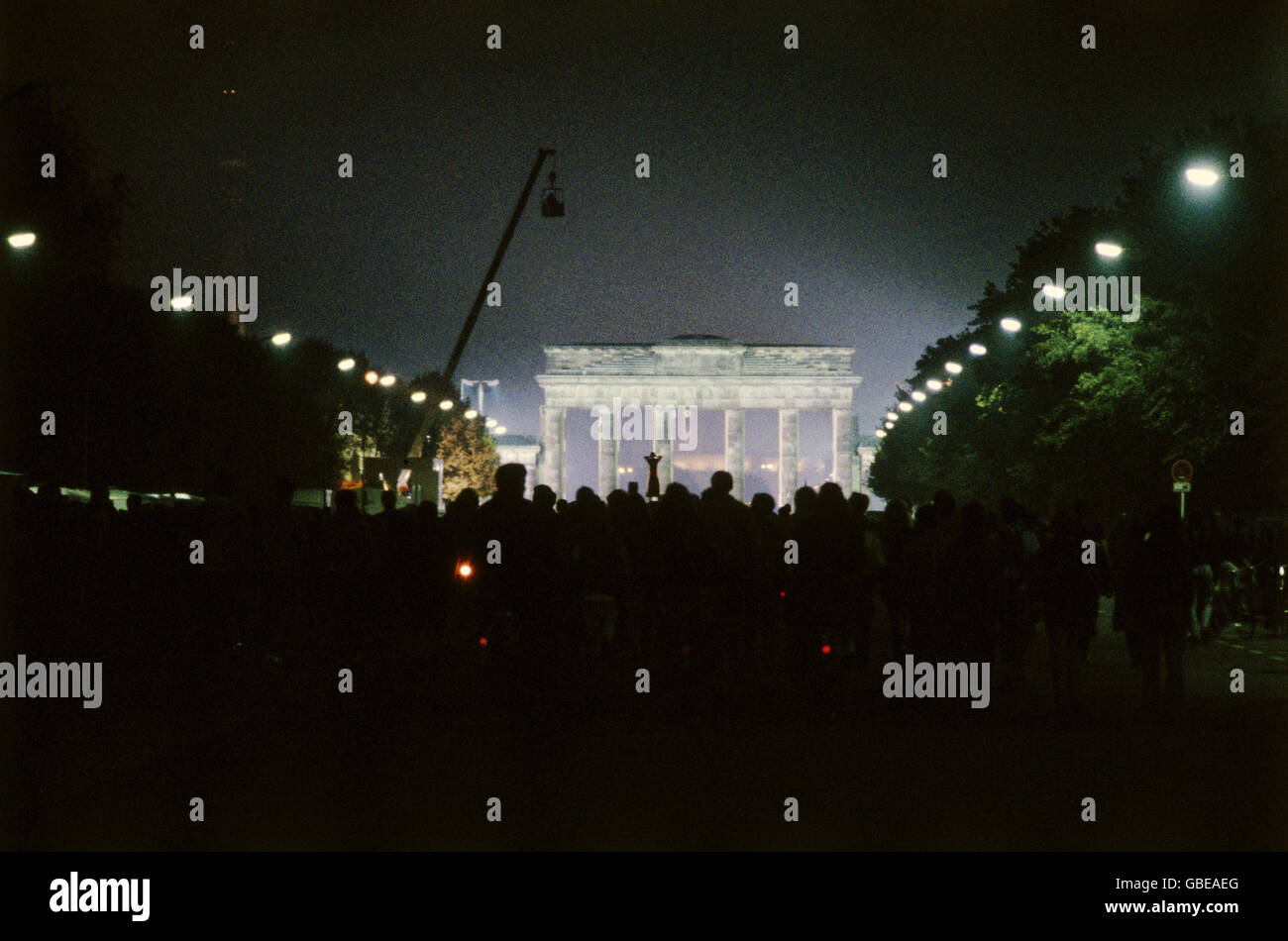 geography / travel, Germany, reunification, 3.10.1990, celebration in ...