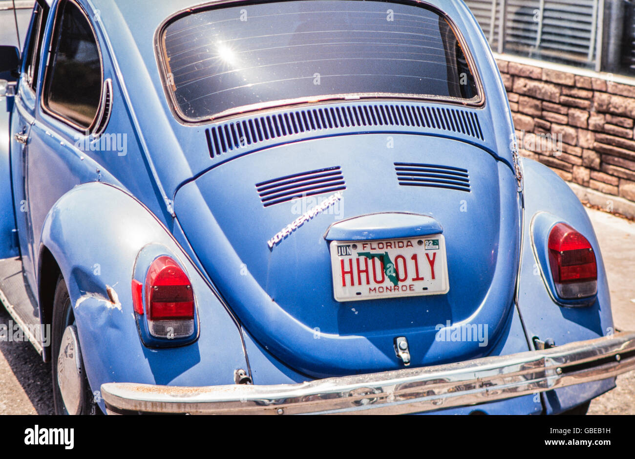 Car back volkswagen beetle car hi-res stock photography and images - Alamy