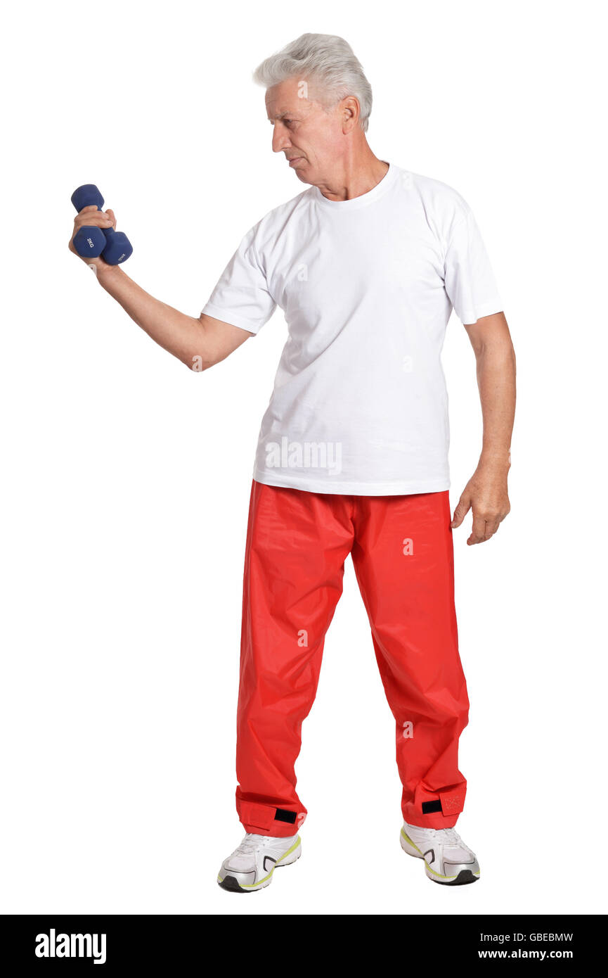 Cute elderly man Stock Photo - Alamy