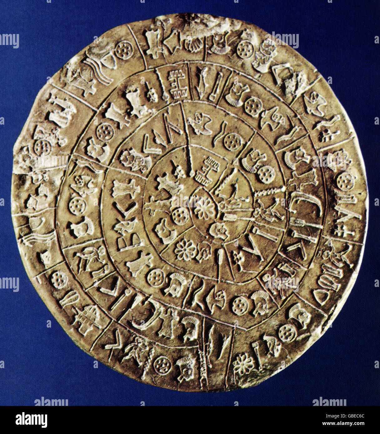 geography / travel, Greece, discus, Phaistos, Linear B font, Additional ...