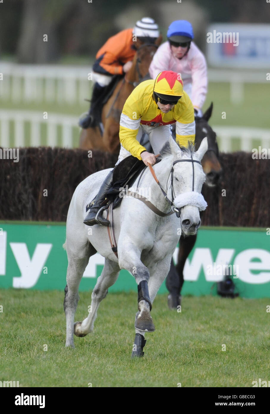 Ruby Walsh rides Neptune Collonges to victory in The Hennessy Cognac ...