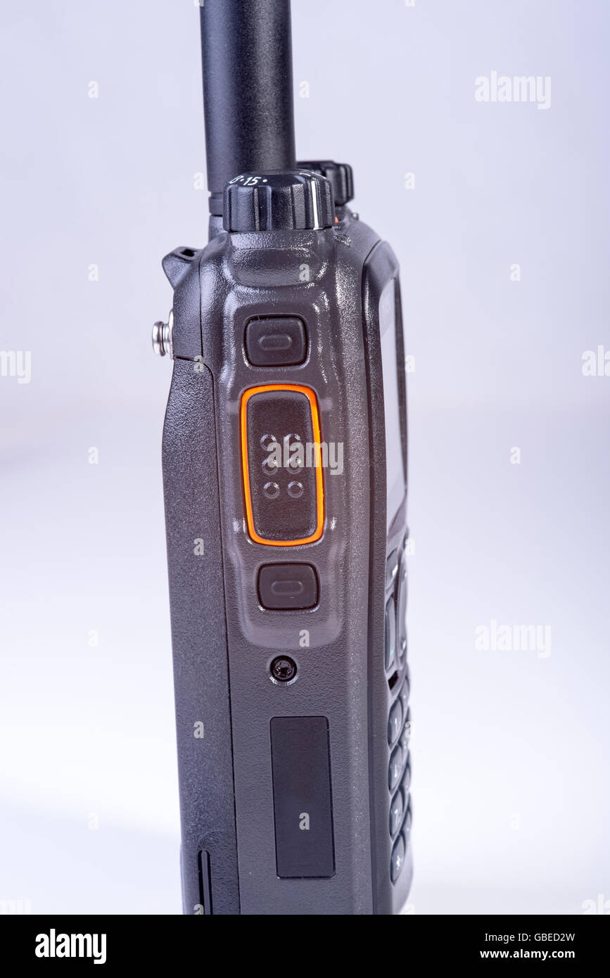 photo on a white background cb radio Stock Photo - Alamy