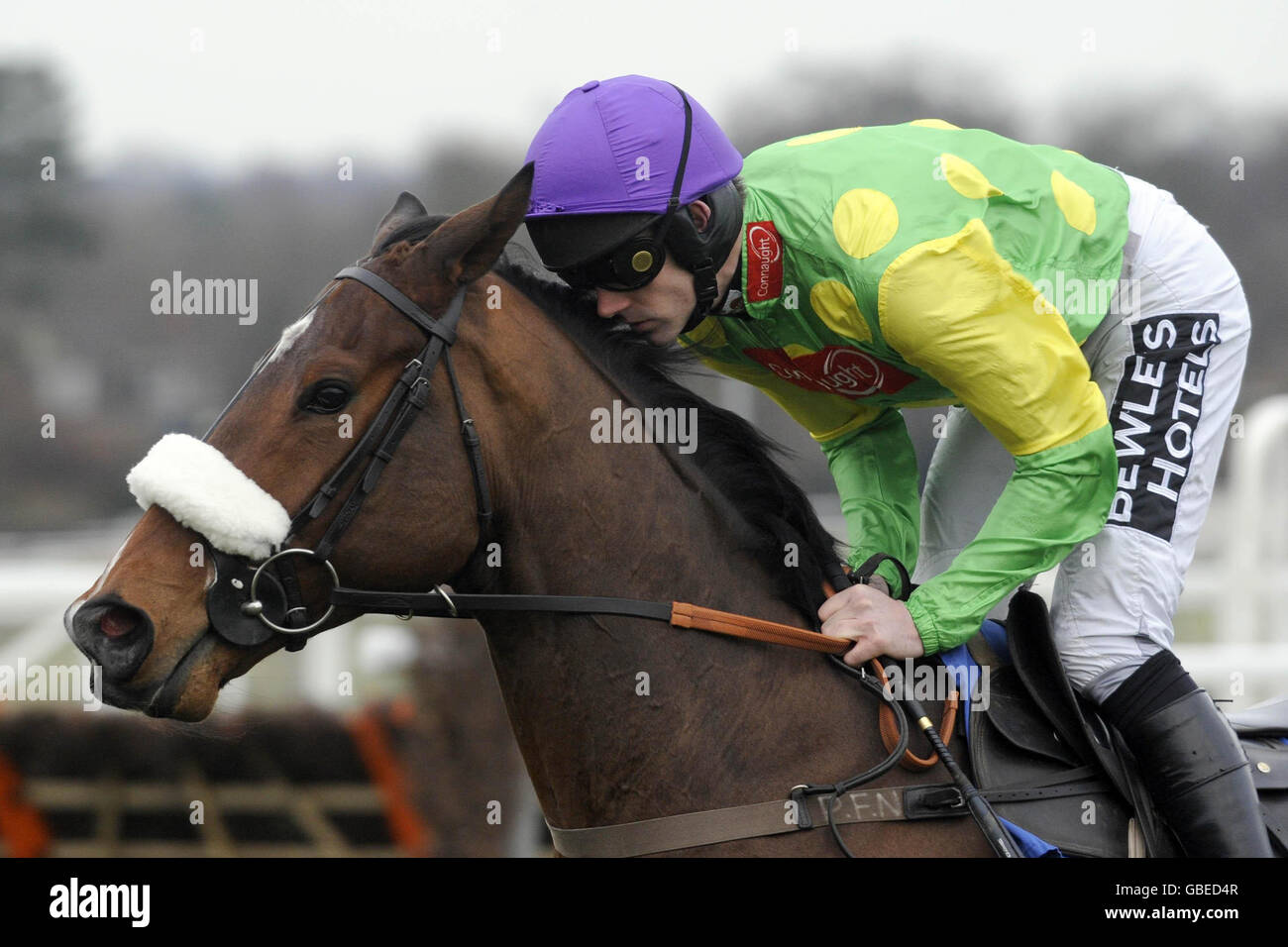 Jockey Ruby Walsh riding Free World during the Kilbrittain Castle ...