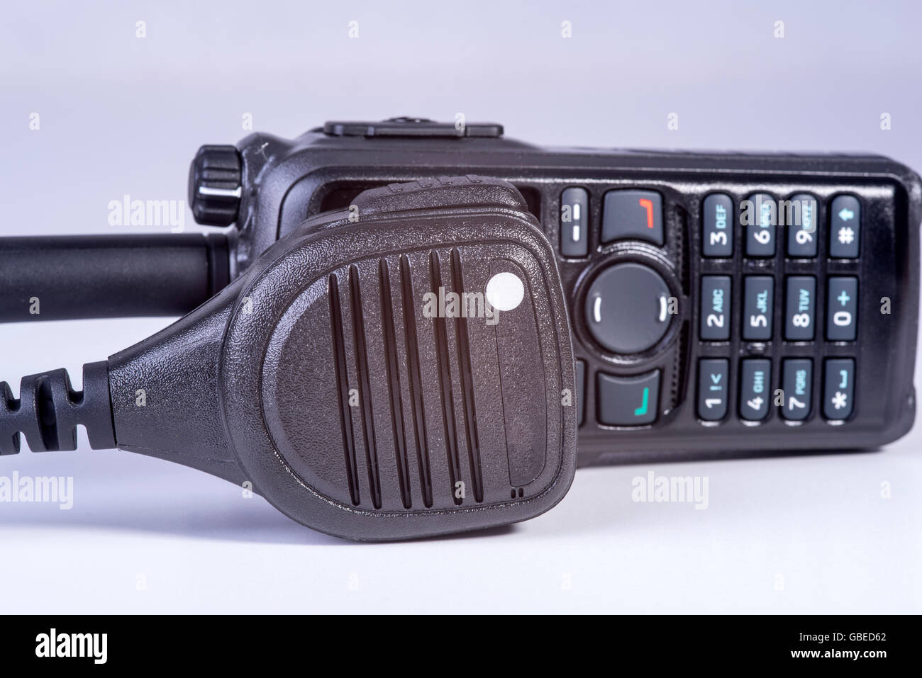 photo on a white background cb radio Stock Photo - Alamy