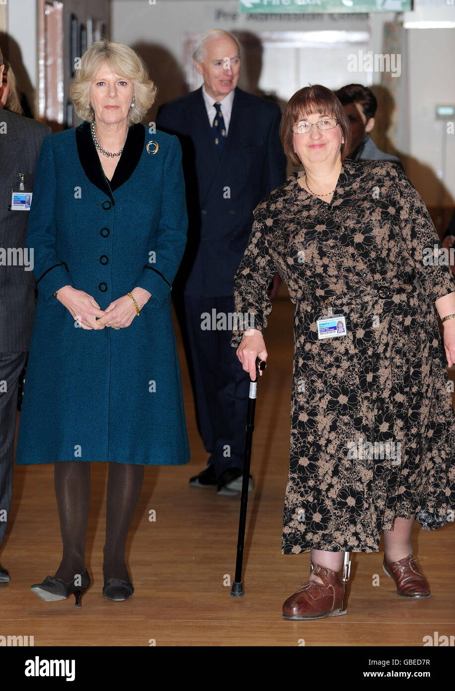 The Duchess of Cornwall with Lead Consultant Dr Mary Holt, during a ...