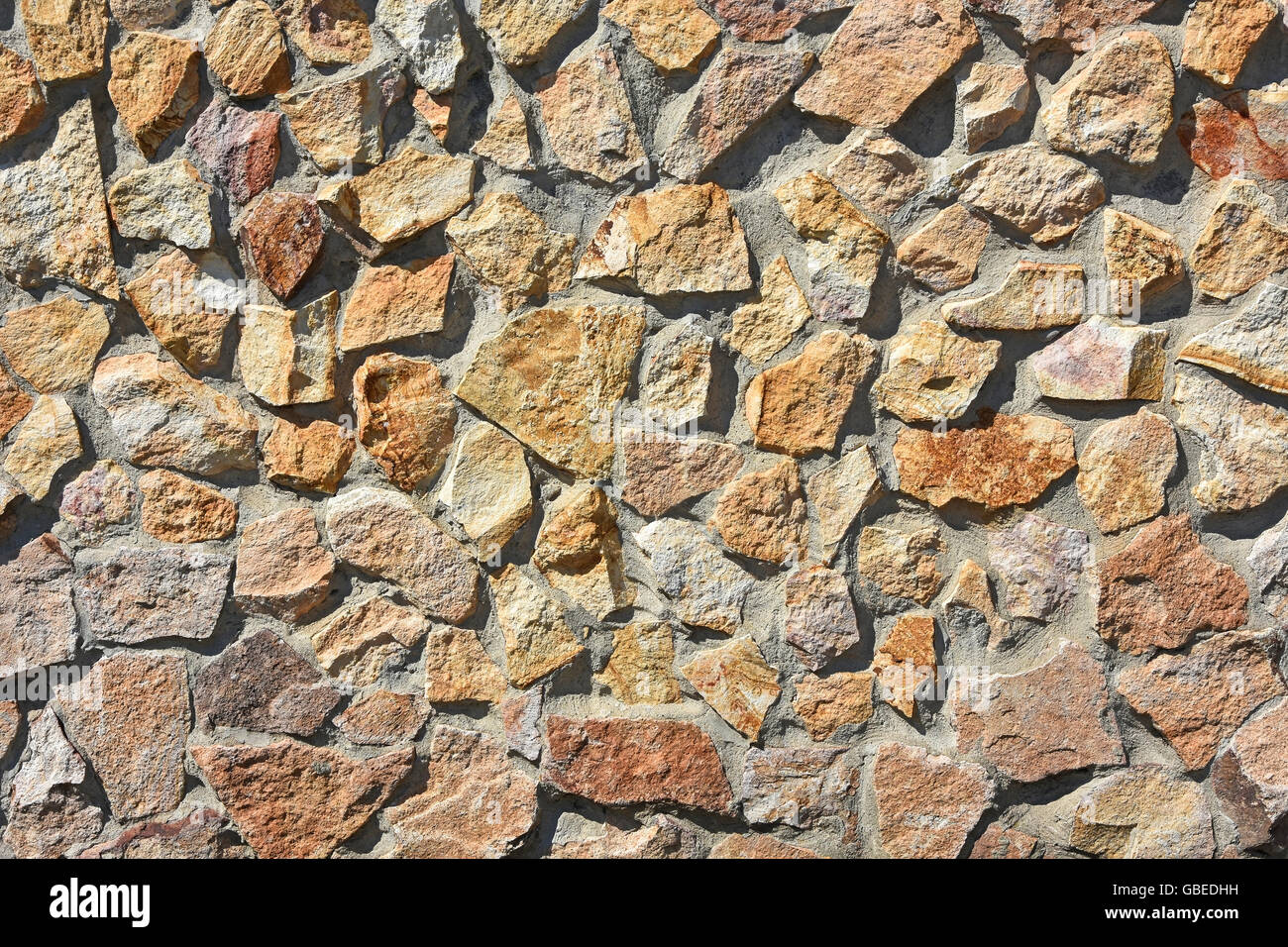 Stone wall pattern background Stock Photo - Alamy