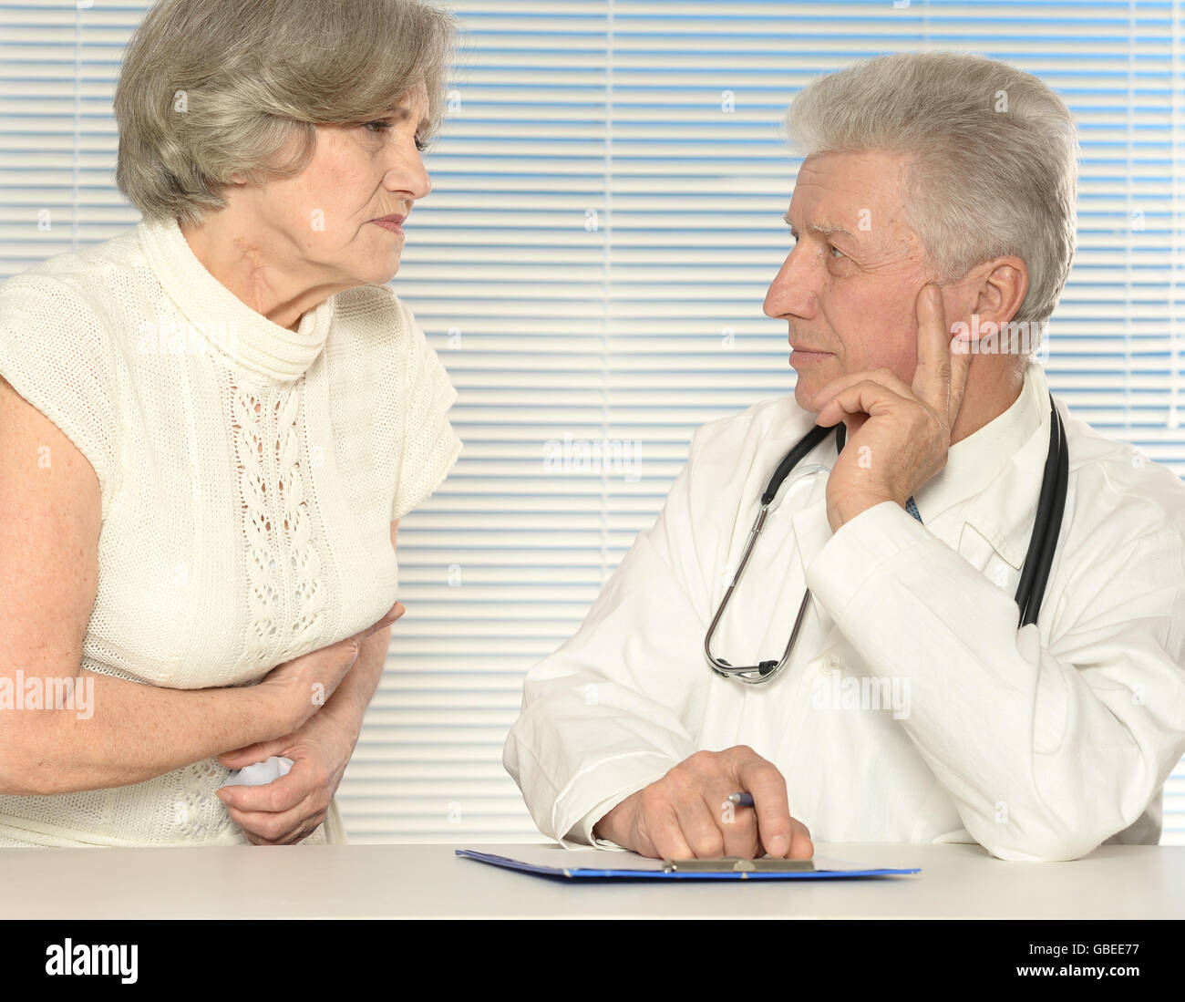 nice old doctor Stock Photo - Alamy