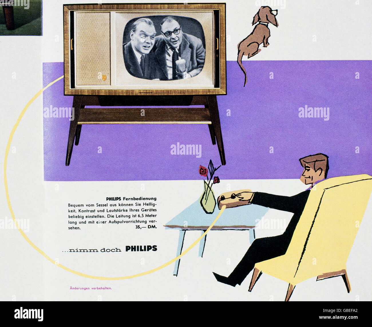 broadcast, television, instruction manual by Philips, television set ...