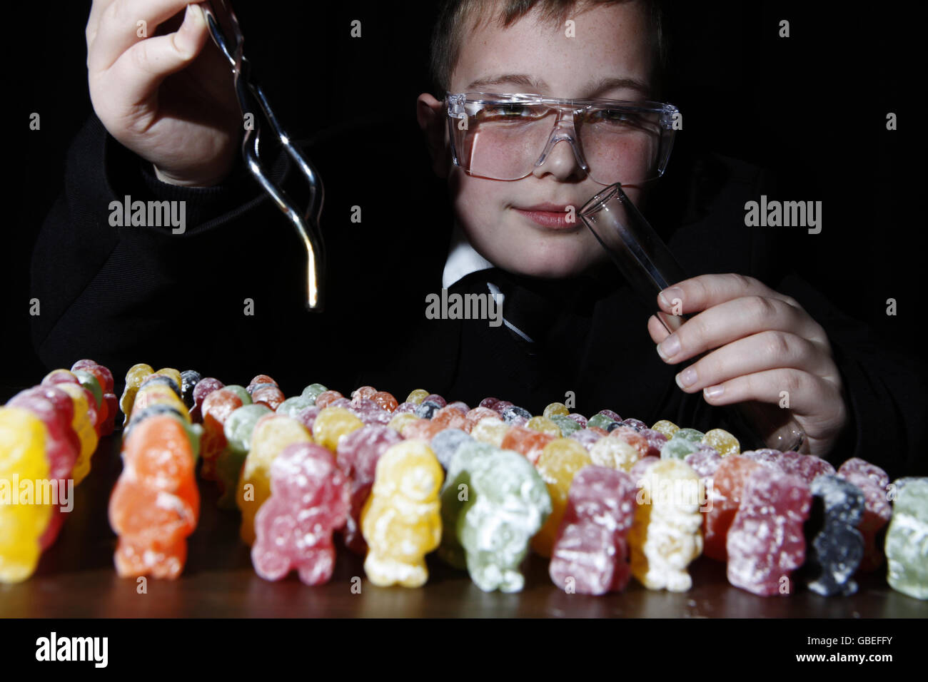 Screaming jelly baby science challenge st saviours hi-res stock ...