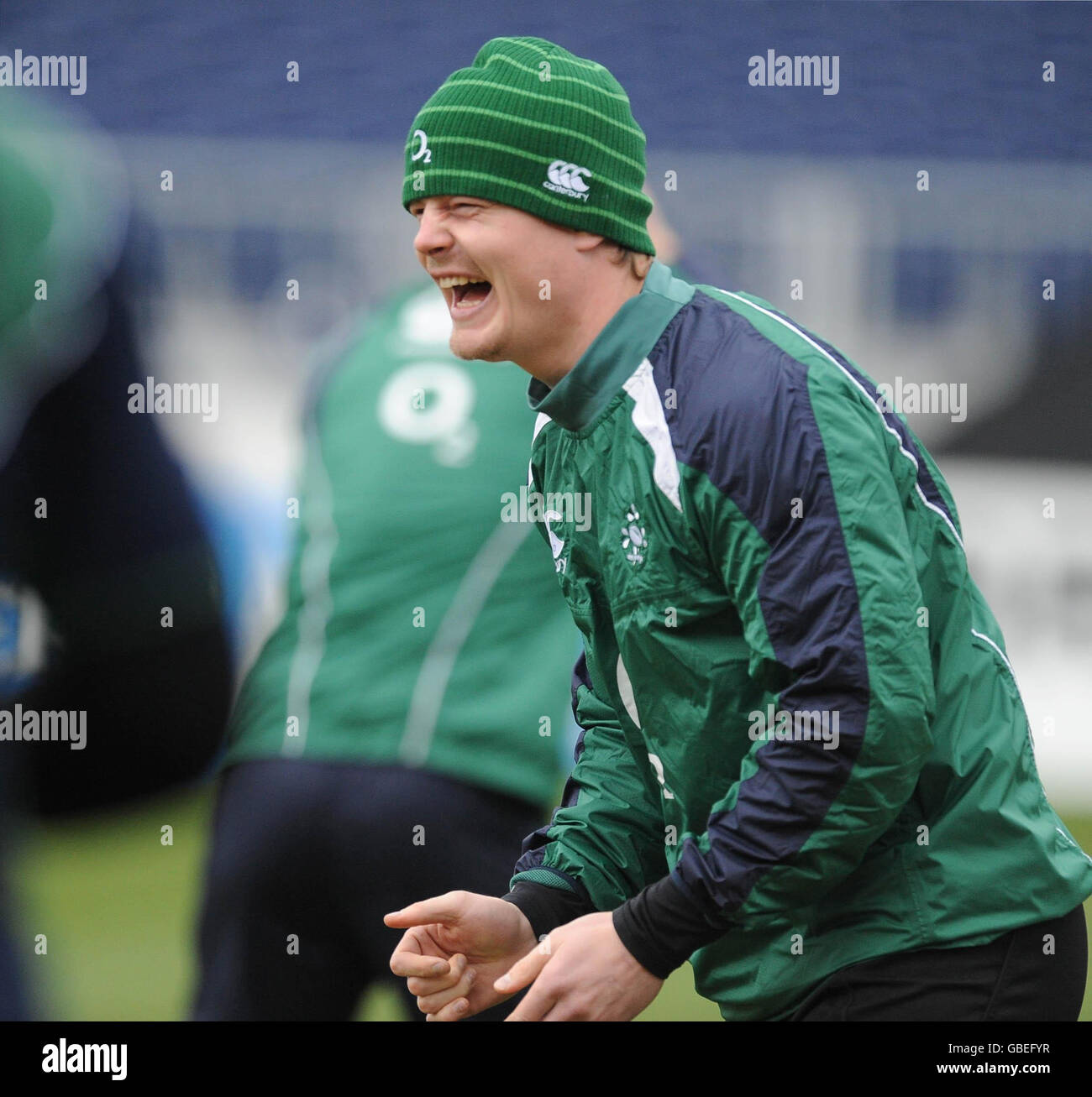 Rugby Union - Ireland Training Session - RDS Stock Photo - Alamy