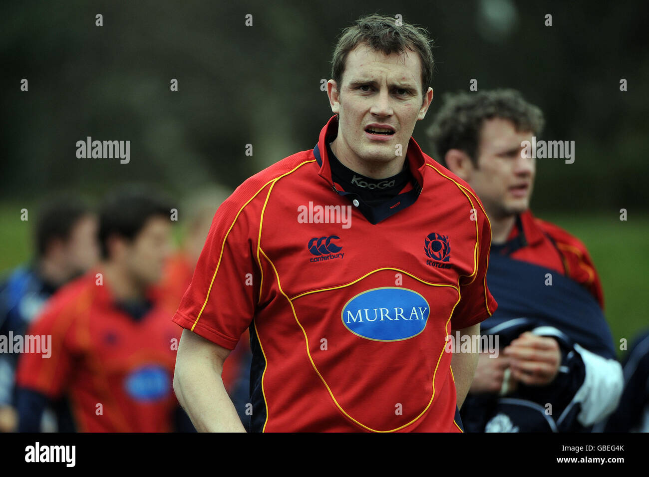 Rugby Union - Scotland Training Session - Myreside Road. Scotland's ...