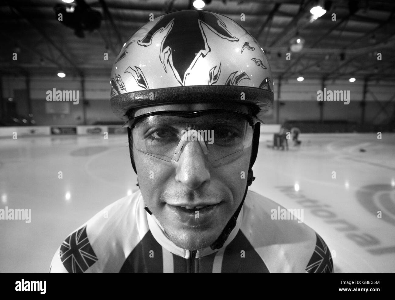 Winter Olympics - Jon Eley - Nottingham Ice Centre. Great Britain's Jon ...