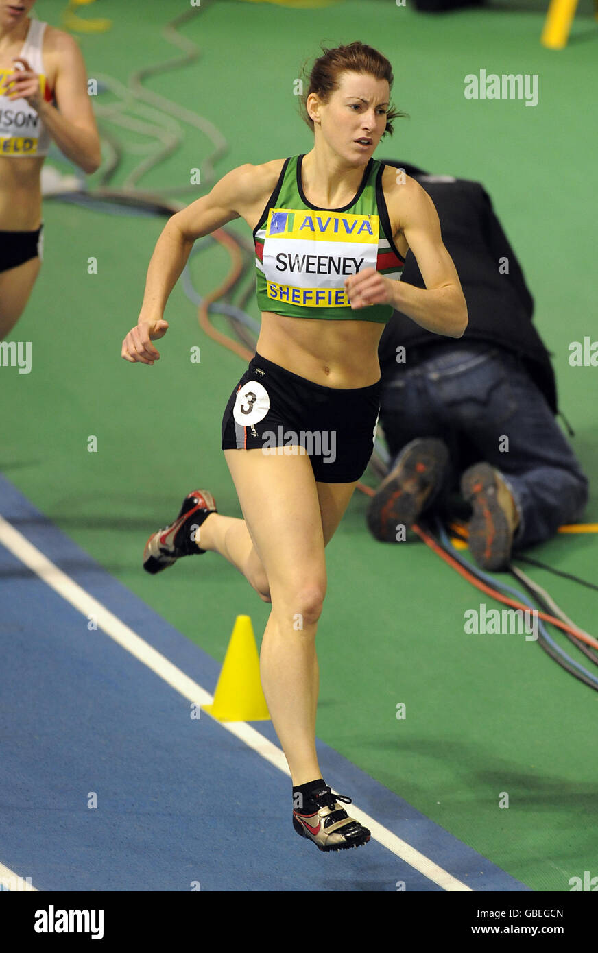 Sale's Rebecca Sweeney during the Women's 800m B-final Stock Photo - Alamy