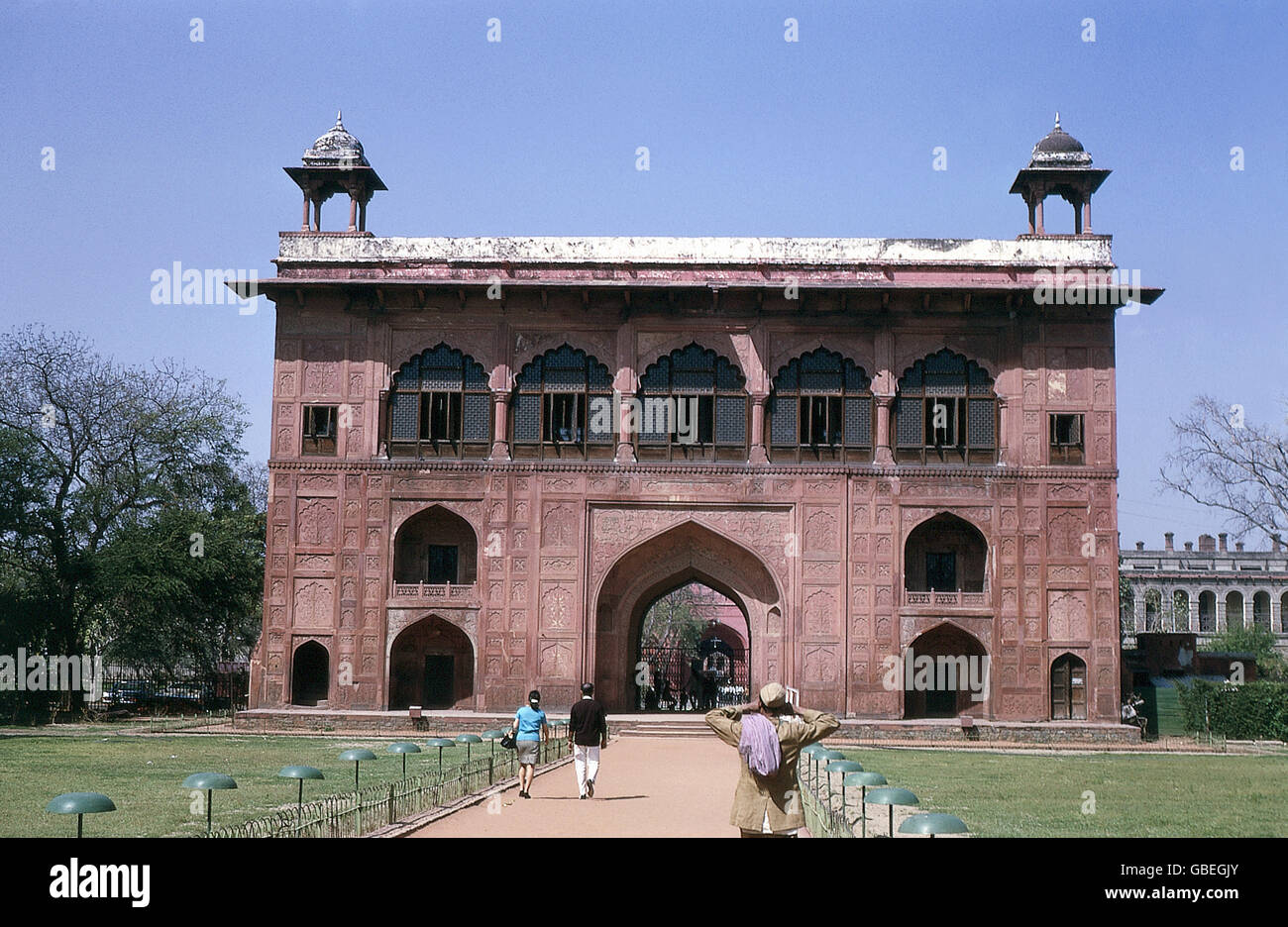 geography / travel, India, Delhi, red fort, built 1639 - 1648, exterior ...