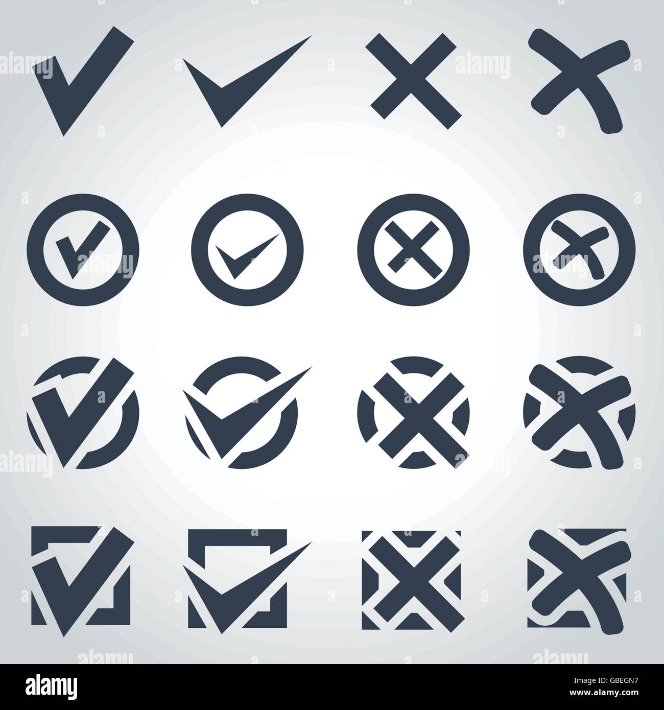 Check mark ok sign Stock Vector Images - Alamy