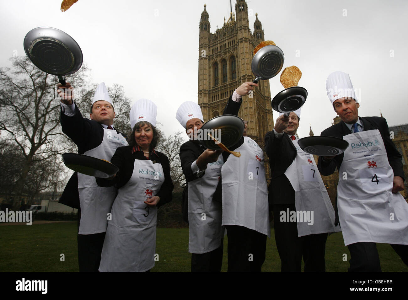 (left to right) Lord Addington, Betty Williams MP, Stephen Hammond MP ...