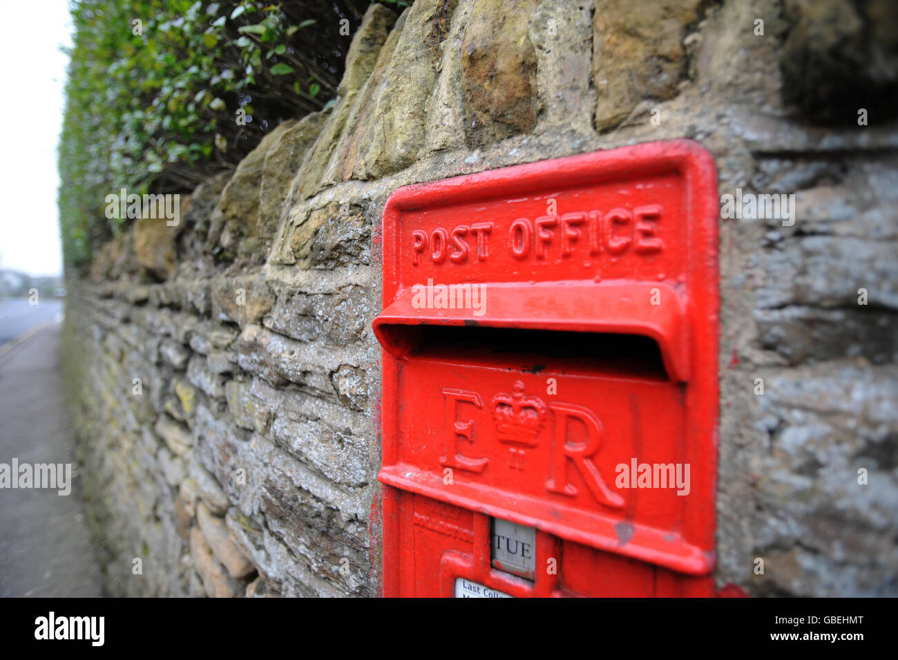 Royal Mail Post Box Stock Photo - Alamy