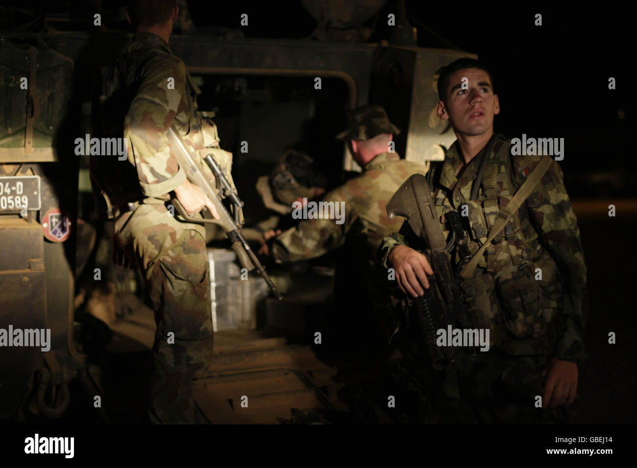 Irish Defence forces in Chad Stock Photo - Alamy