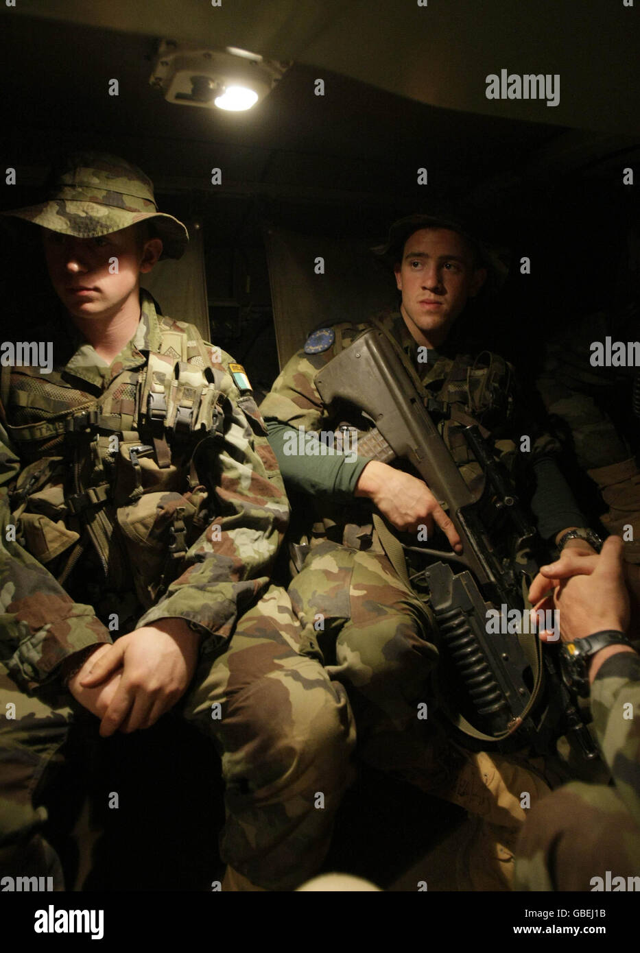 Irish Defence forces in Chad Stock Photo - Alamy