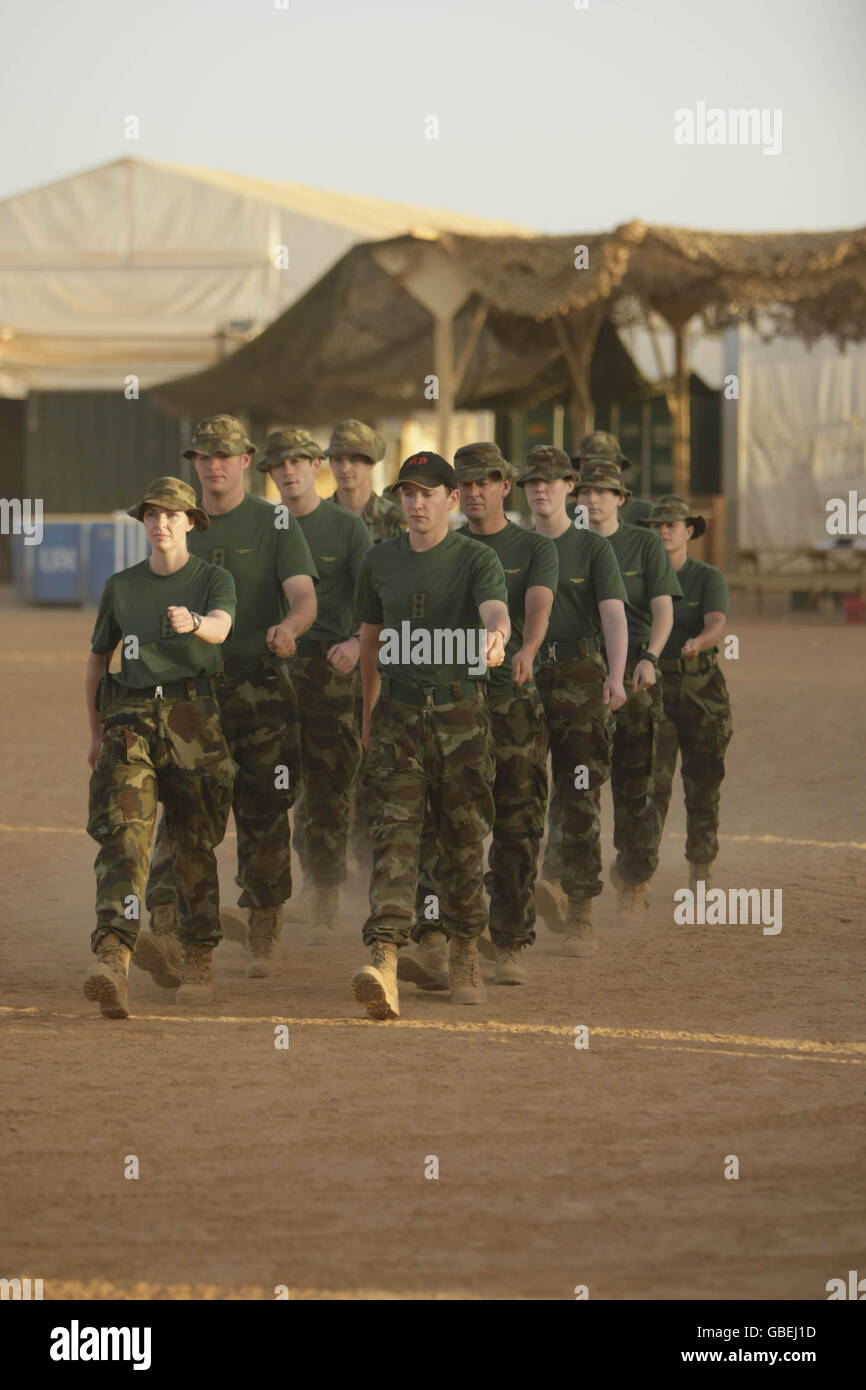 Irish Defence forces in Chad Stock Photo - Alamy