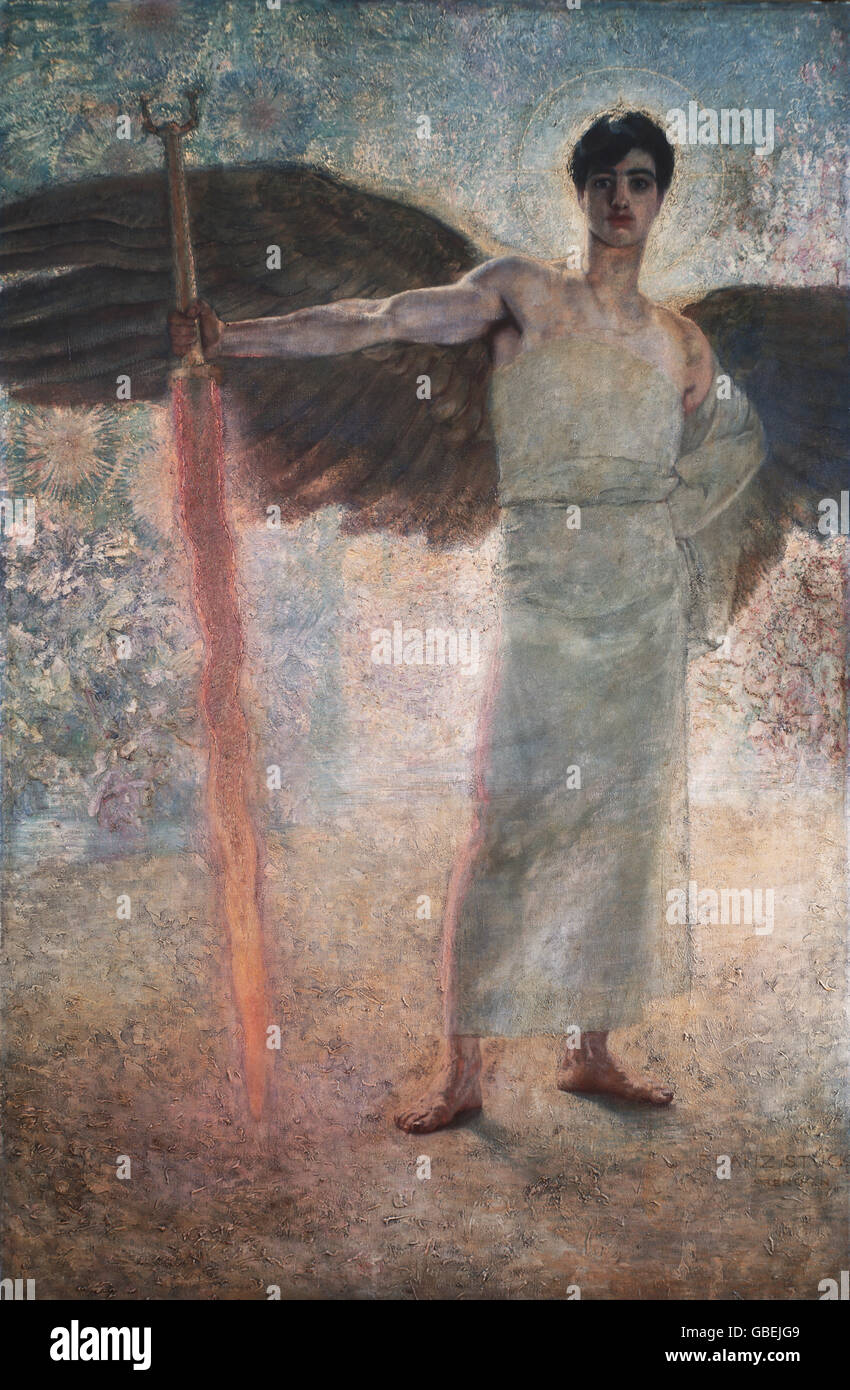 Franz von stuck painting hi-res stock photography and images - Alamy