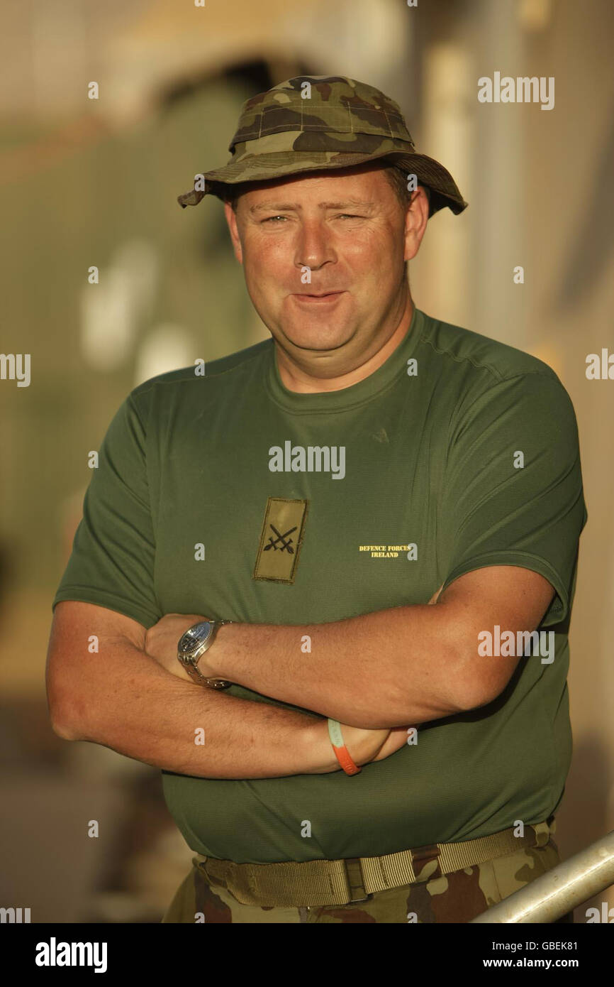 Irish Defence forces in Chad Stock Photo - Alamy