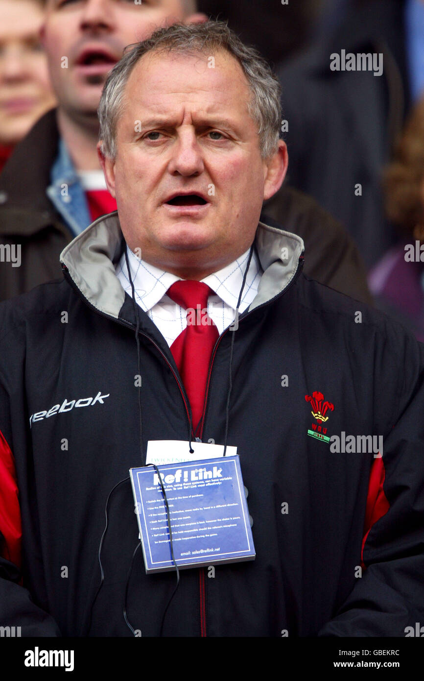 Alan Phillips, the Wales National Team Manager and Selector Stock Photo ...