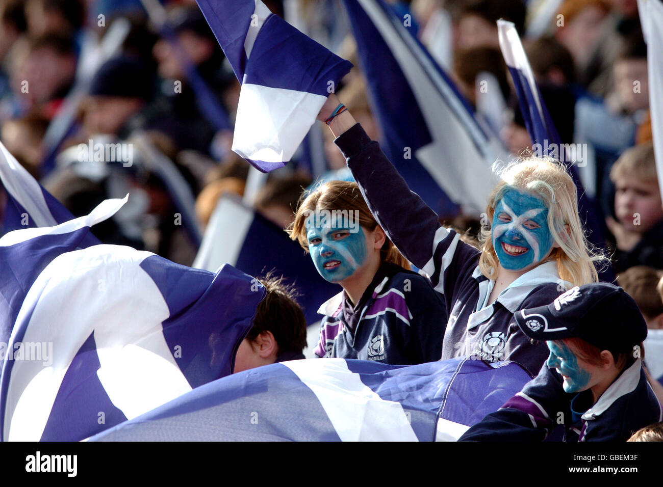 Six nations rugby flags hi-res stock photography and images - Alamy
