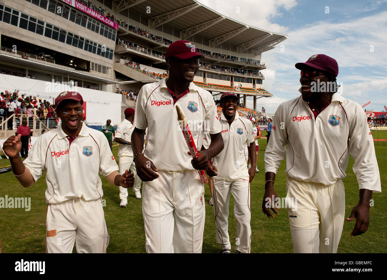 West indian cricketer shivnarine chanderpaul hi-res stock photography ...