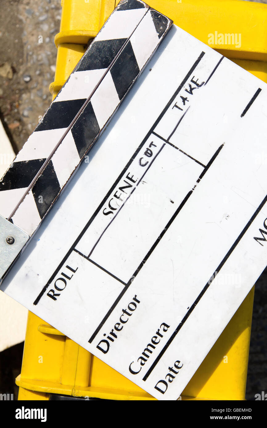 Film Slate background Stock Photo - Alamy