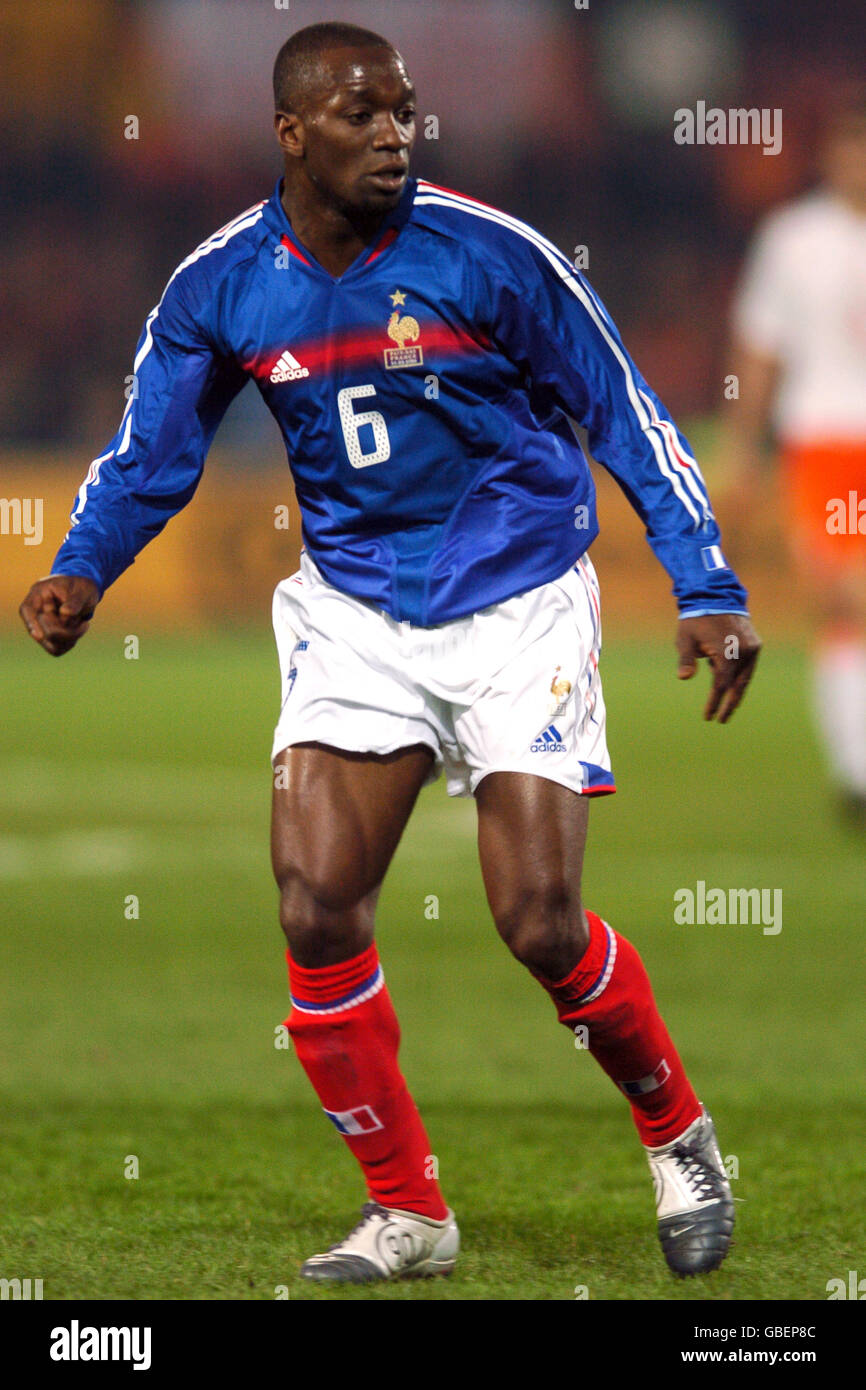 Soccer - International Friendly - Holland v France. Claude Makelele ...