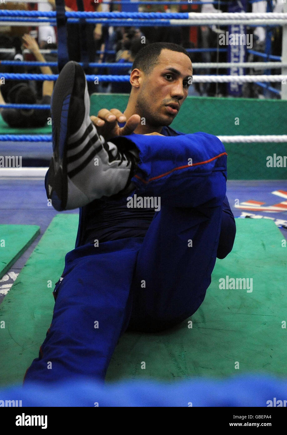 Olympic Gold Medallist James DeGale ahead of his professional debut on ...