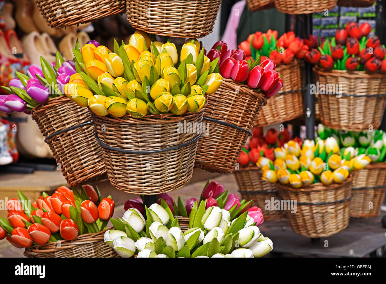 artificial tulips, tulips, Souvenirs, Volendam, Edam, North Holland ...
